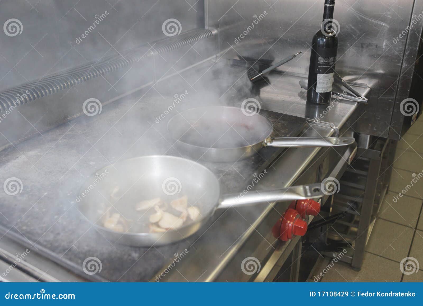 Hot kitchen stock image. Image of commercial, crock, boiling - 17108429