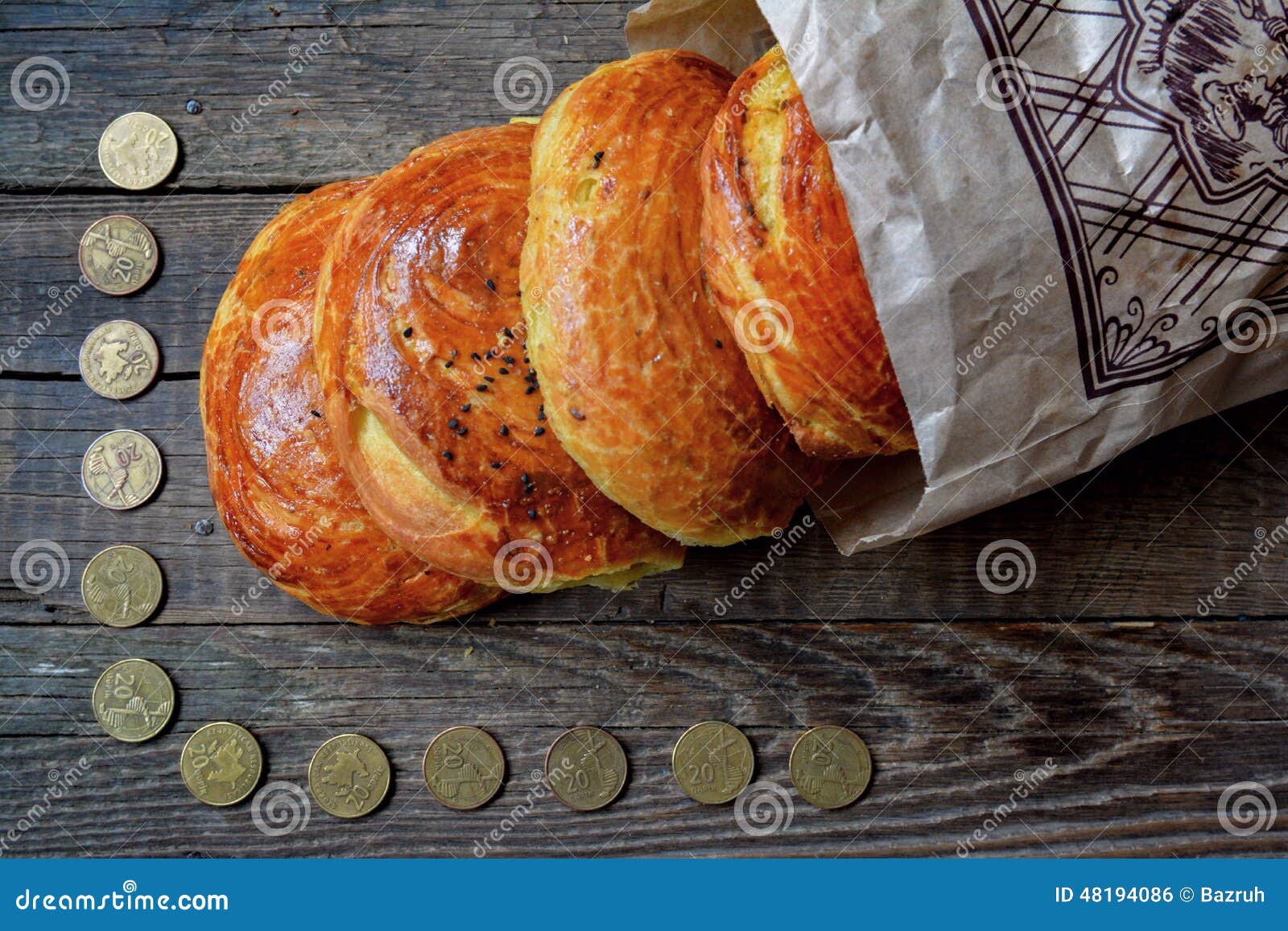 Hot Kogala, National Pastries Qogal Stock Photo - Image of pastries ...