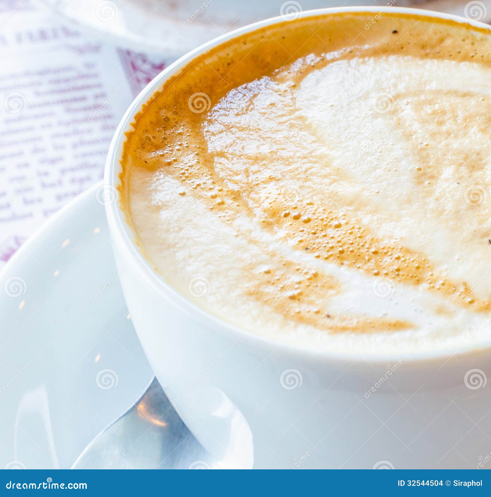 Hot latte stock photo. Image of design, food, beverage - 32544504