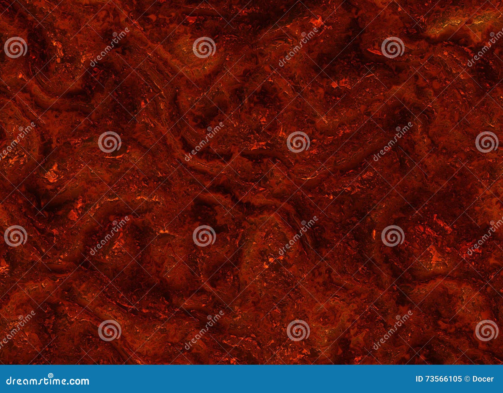 Lava With Fire In The Water: A Vray Tracing Inspired Artwork Stock ...