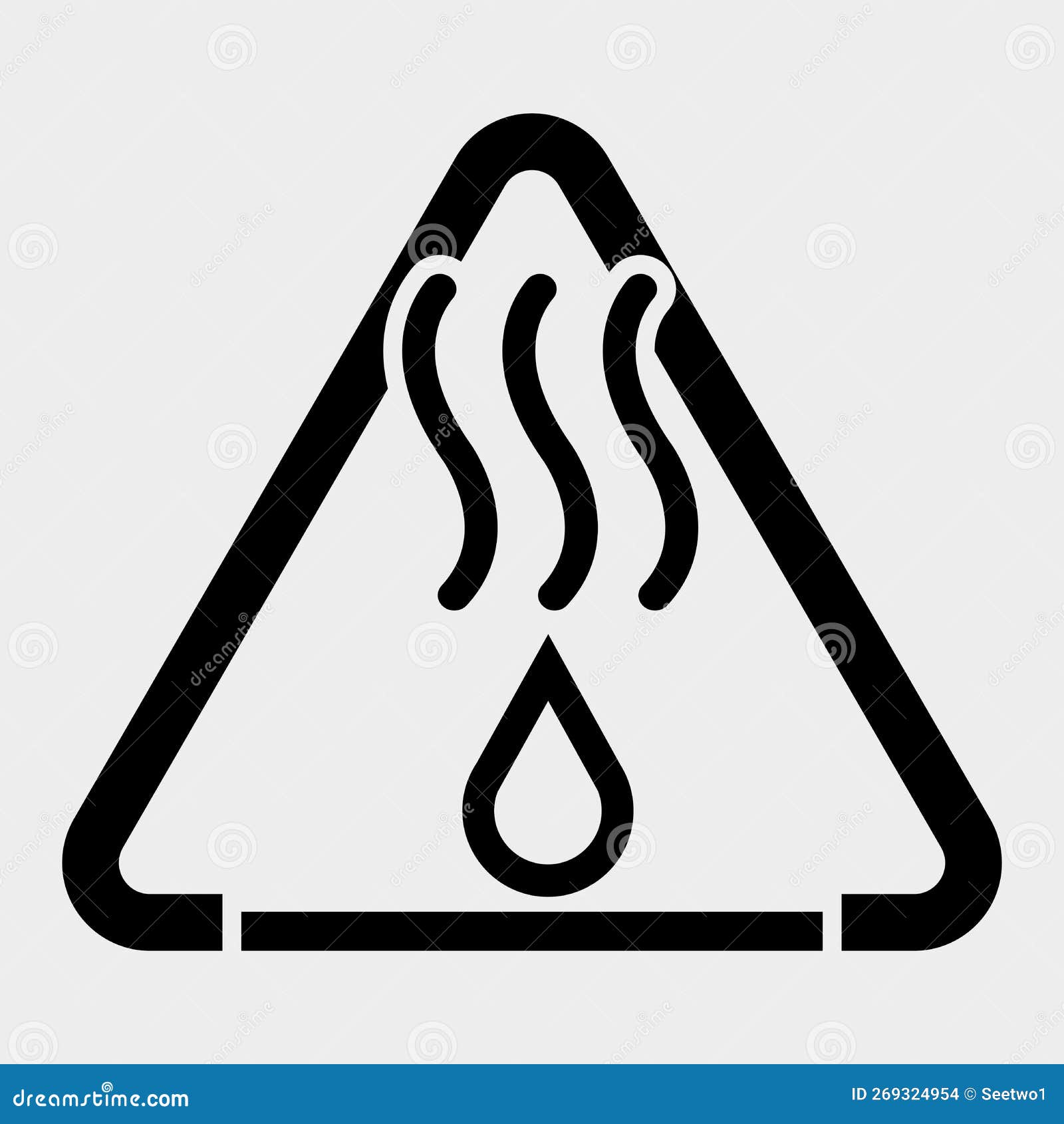 Hot Liquids Symbol Sign Isolate on White Background,Vector Illustration ...