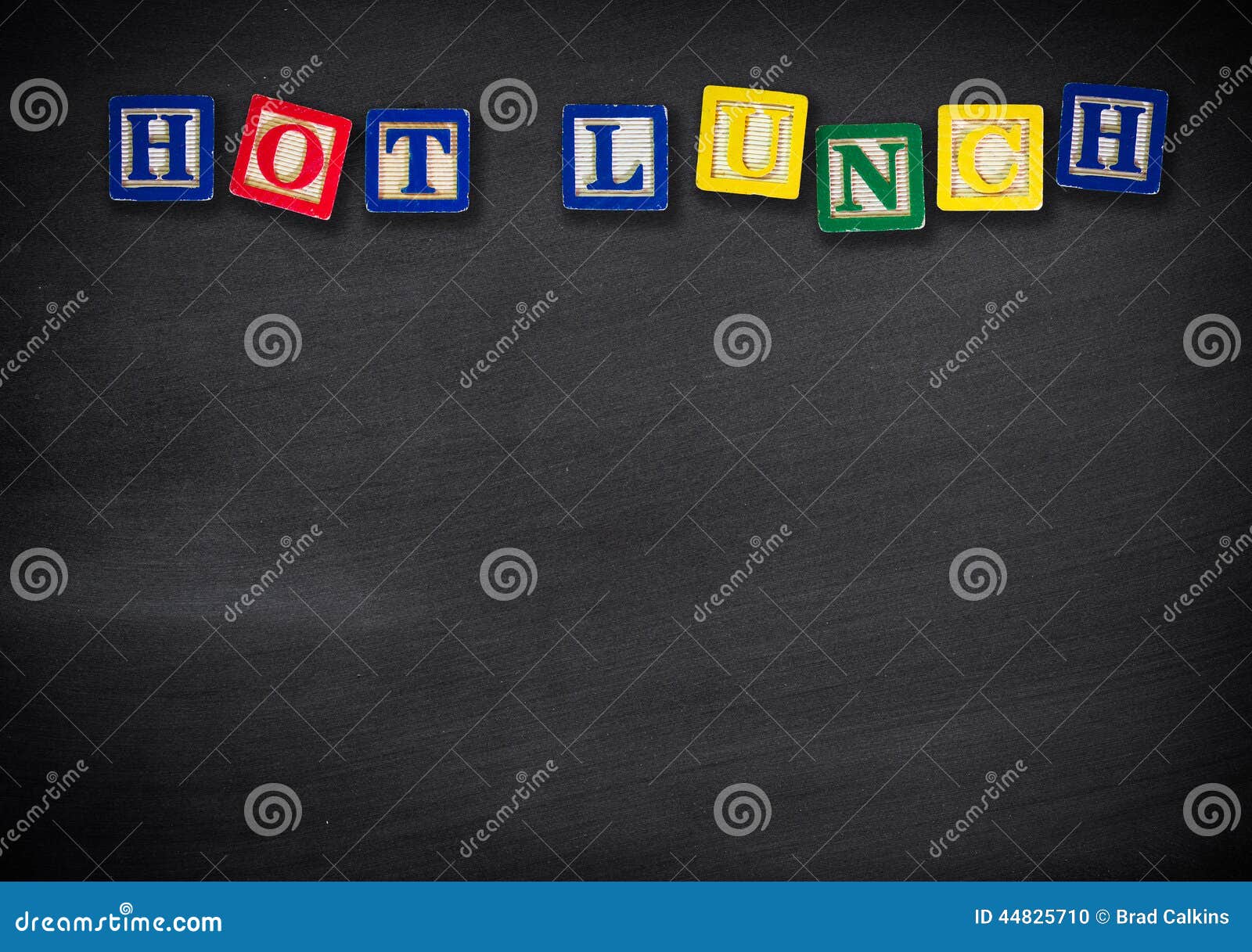 Hot lunch concept stock photo. Image of chalkboard, school - 44825710