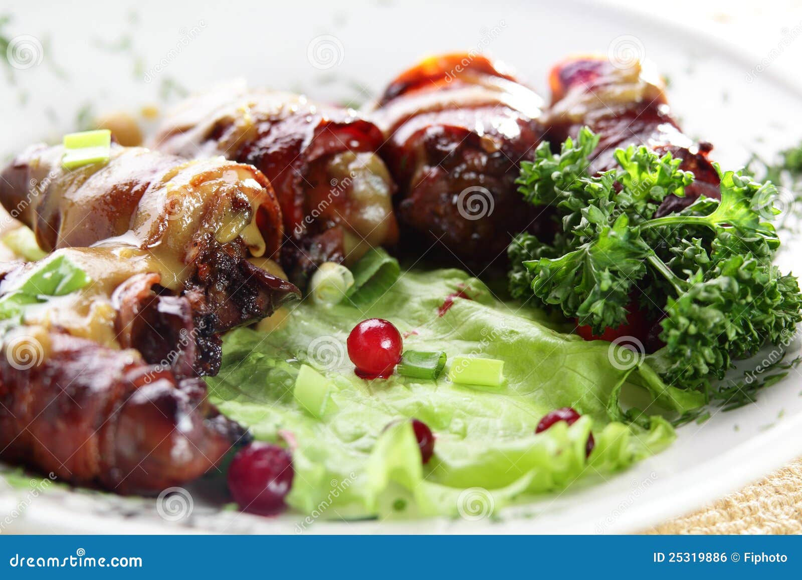 Hot meat stock photo. Image of gourmet, potato, meal - 25319886