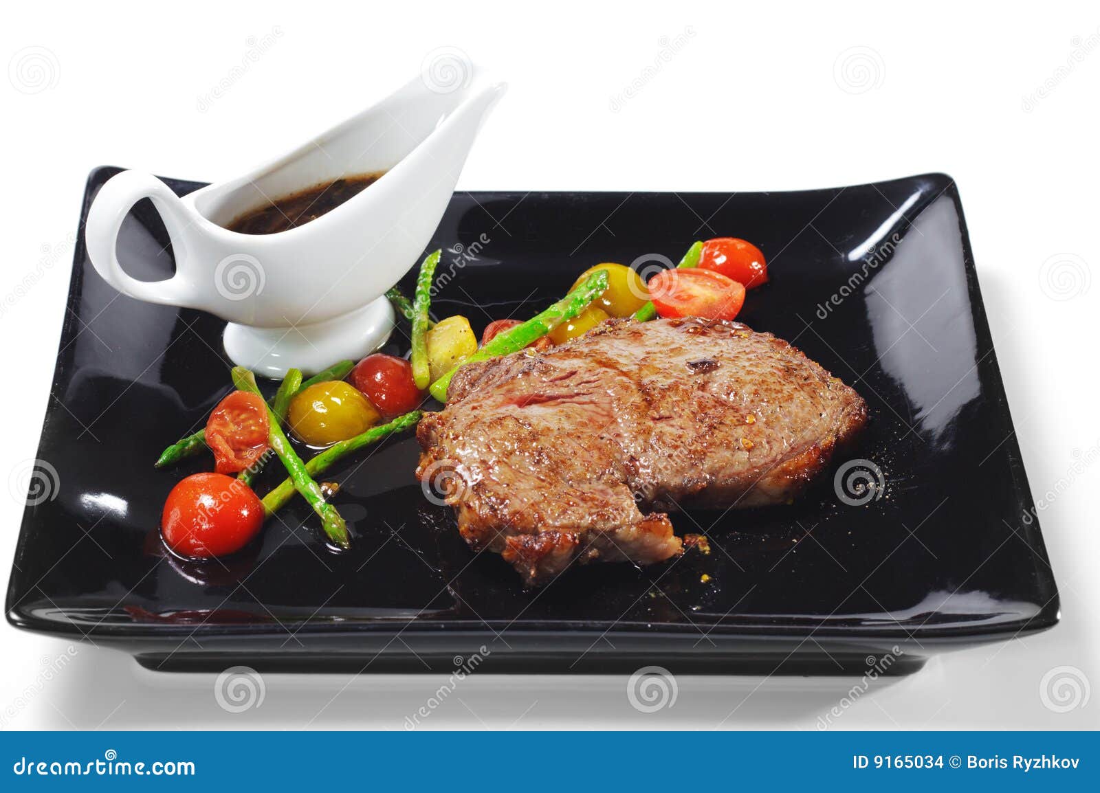 Hot Meat Dishes - Ribai stock photo. Image of sauceboat - 9165034