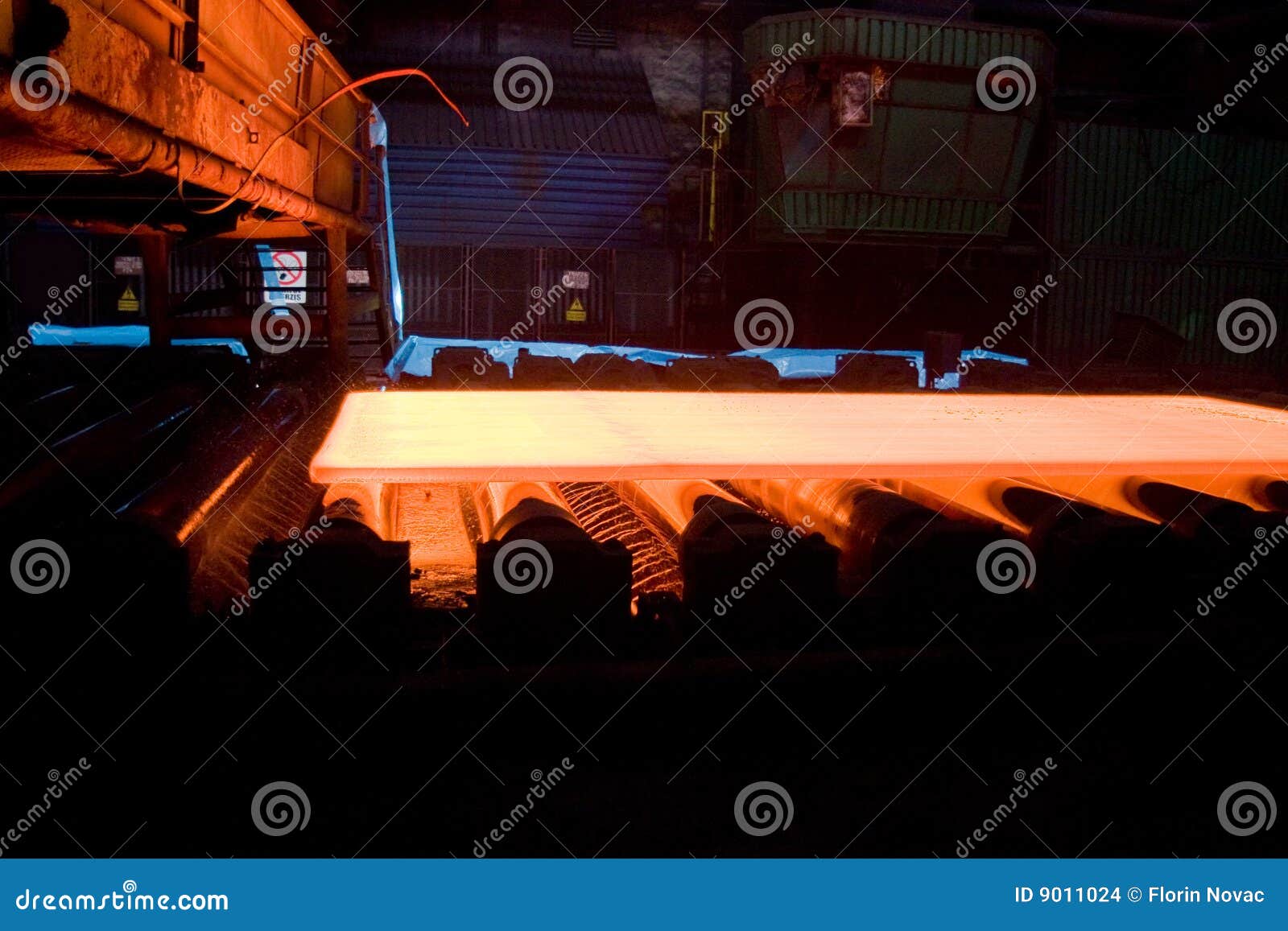 Hot metal sheet close up stock photo. Image of burning - 9011024