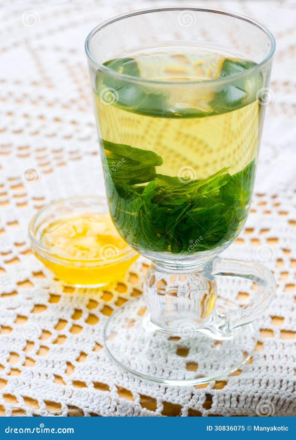 Hot mint tea stock image. Image of refreshment, mint - 30836075