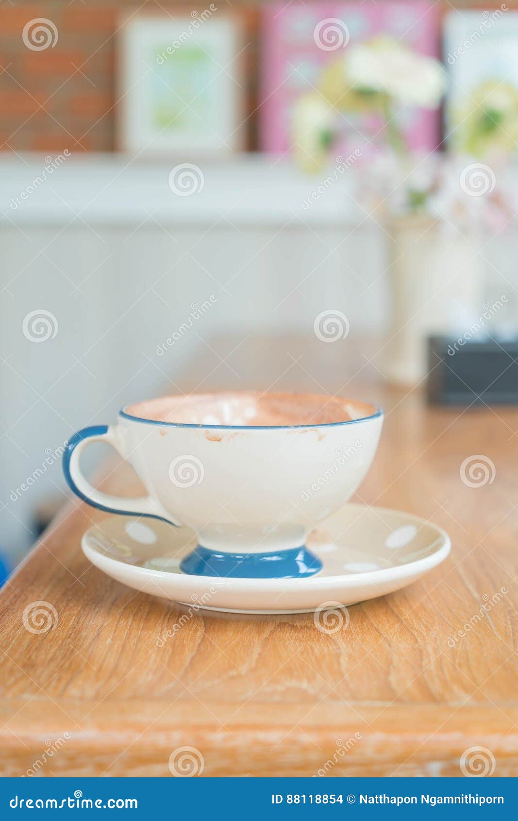 Hot mocca coffee stock photo. Image of cappuccino, closeup - 88118854