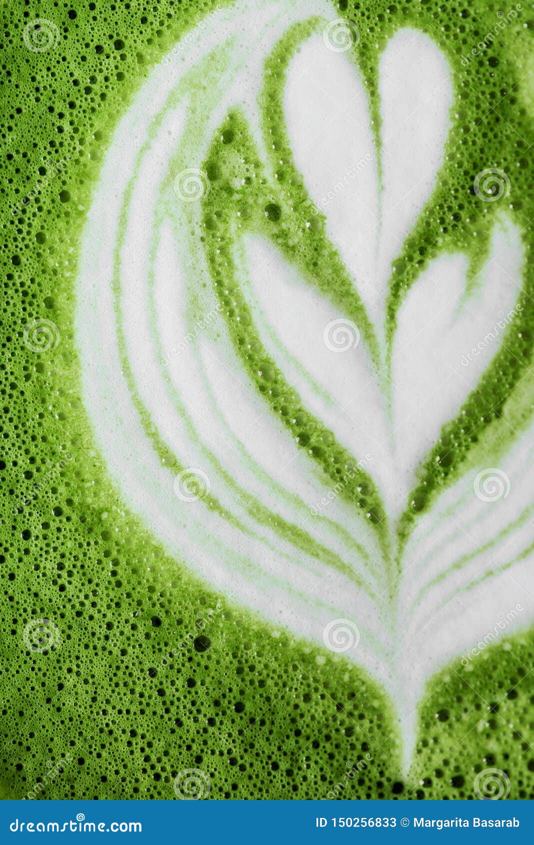 Hot mocha green tea latte stock image. Image of morning - 150256833