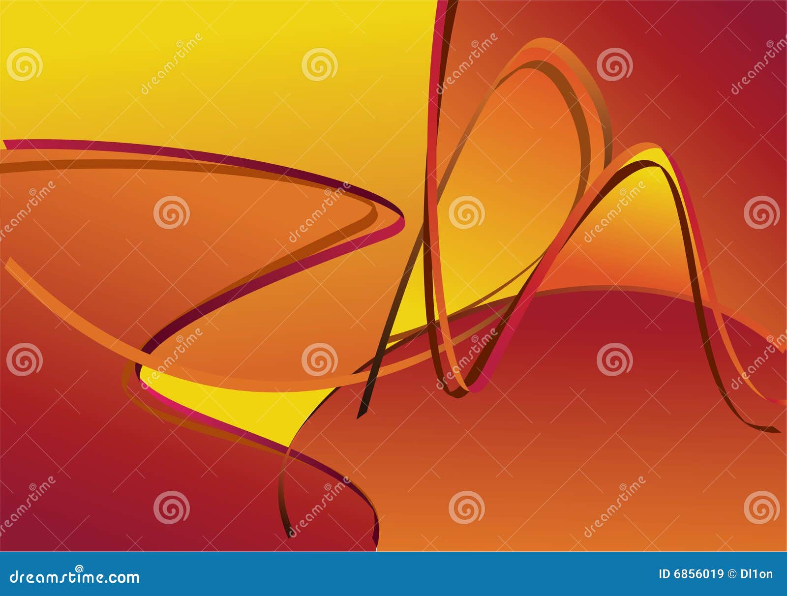 Hot Orange Abstract Background Stock Vector - Illustration of elements ...
