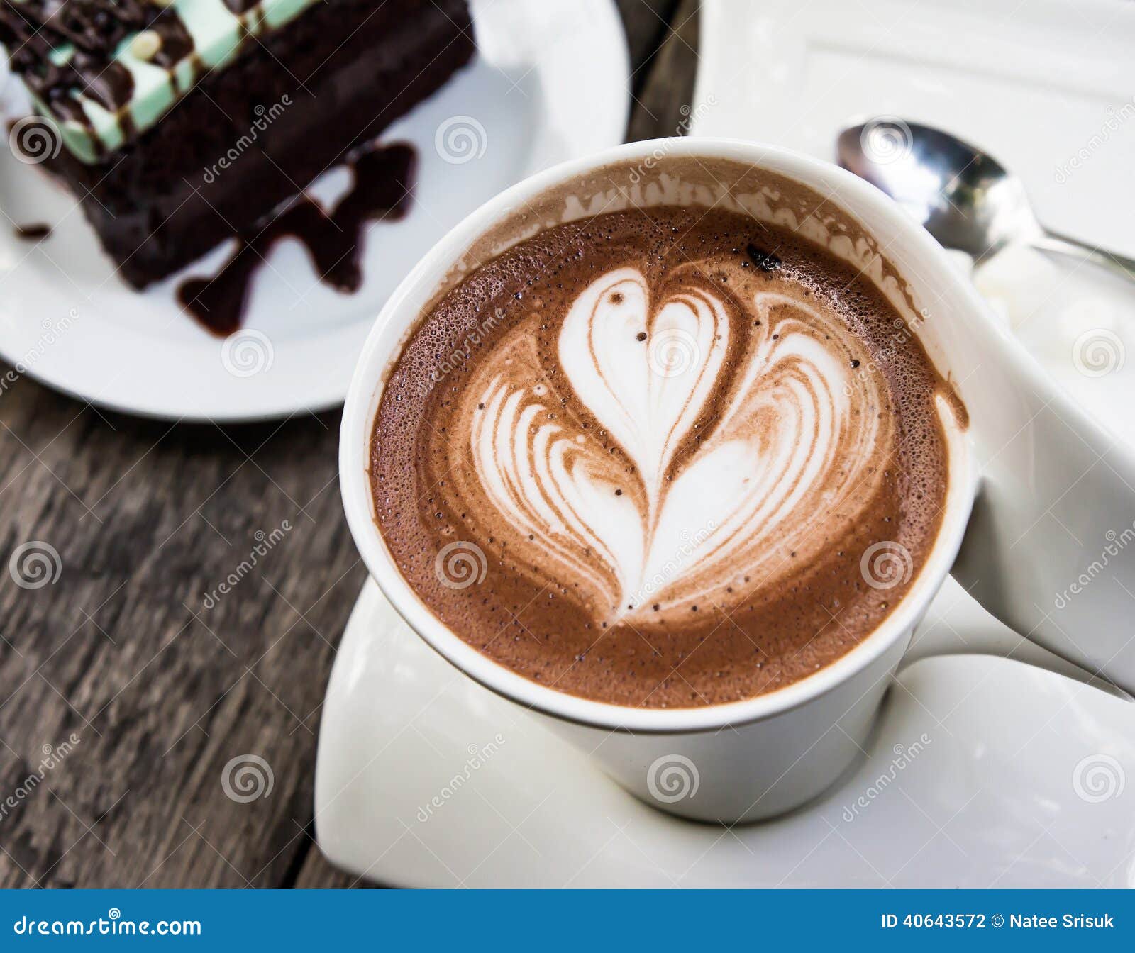 Hot original chocolate stock photo. Image of love, bake - 40643572