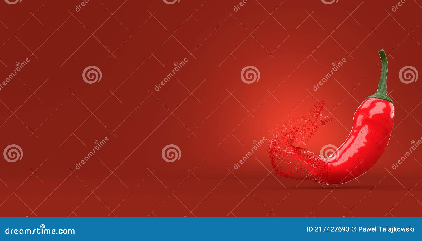 Hot pepper disintegration stock illustration. Illustration of chili ...