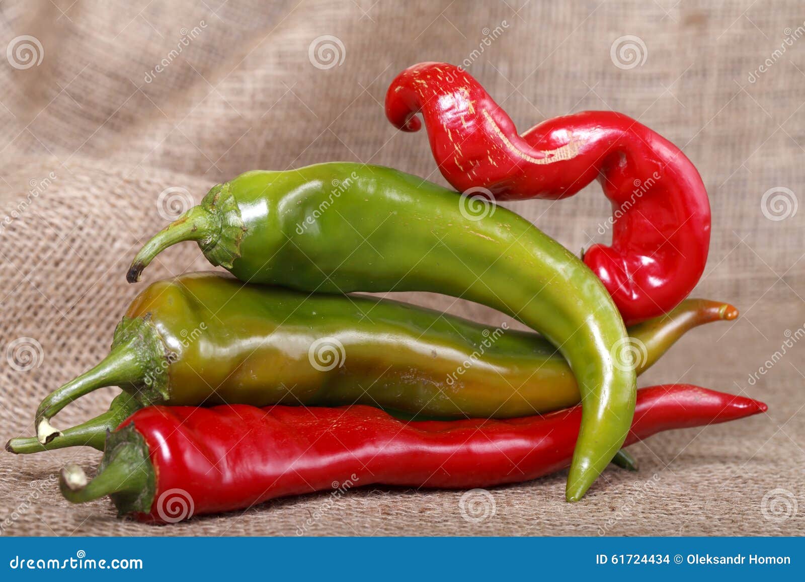 Hot Peppers , Beautiful Background Spices and Condiments Close Up Stock ...
