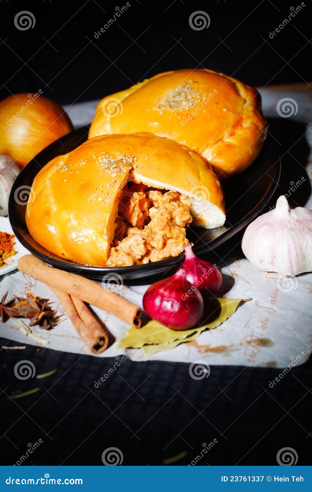 A hot pie stock image. Image of golden, nutritious, crust - 23761337