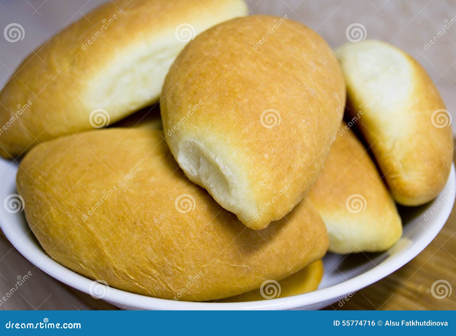 Hot pies on the plate stock photo. Image of dark, cooking - 55774716