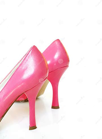 Hot Pink High Heels stock photo. Image of footwear, female - 3098360