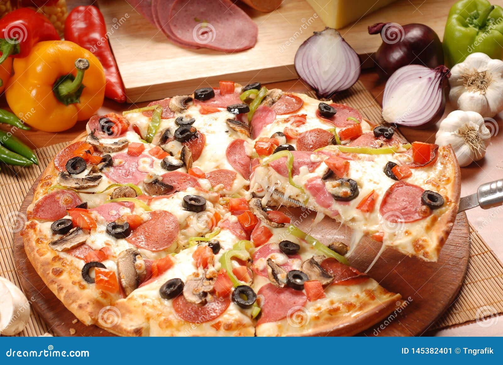 Concept Horizontal Promotional Flyer and Poster for Restaurant Pizzeria ...