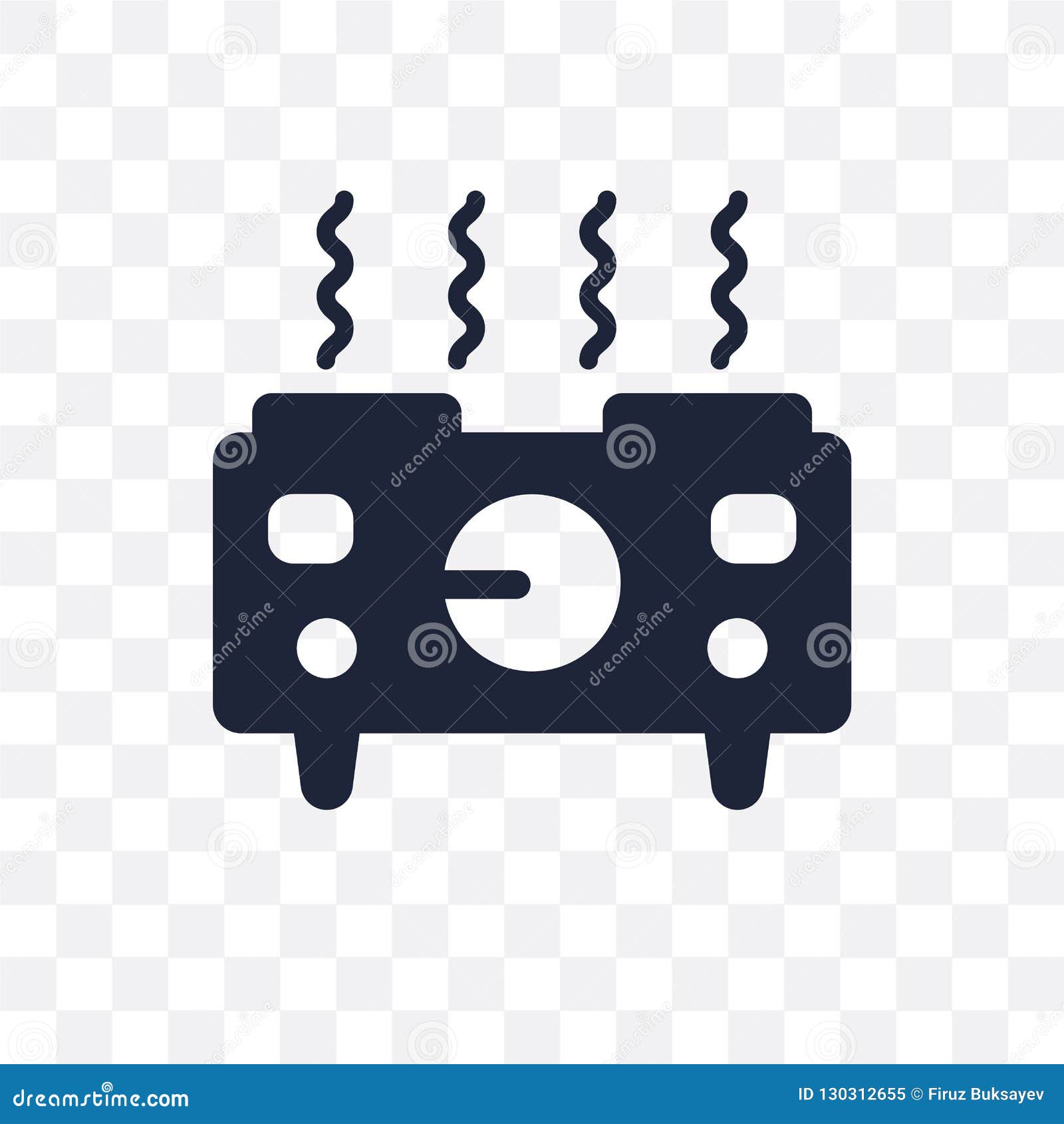 Hot Plate Transparent Icon. Hot Plate Symbol Design from Electronic ...