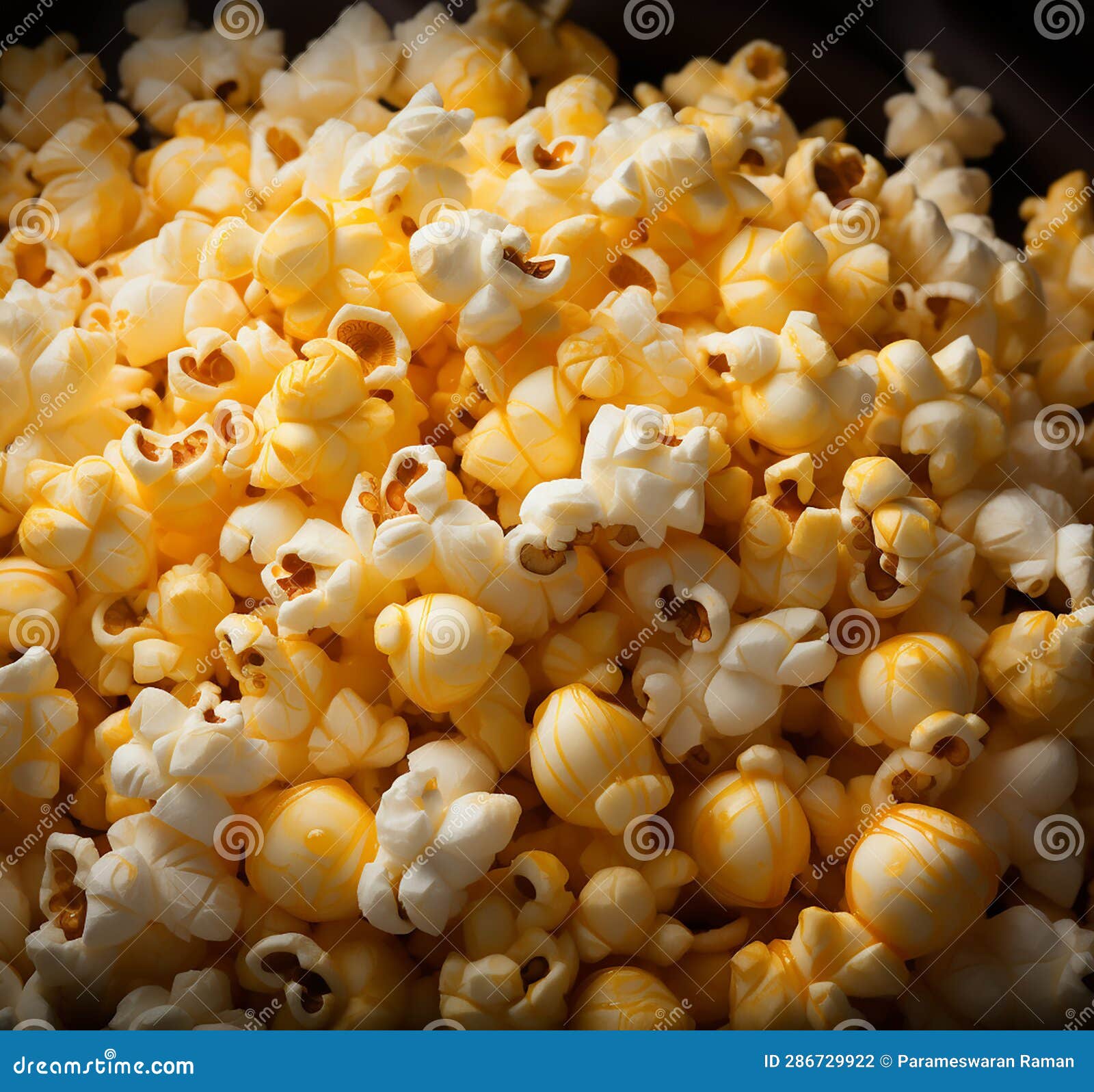 Popcorn background stock illustration. Illustration of abstract - 286729922