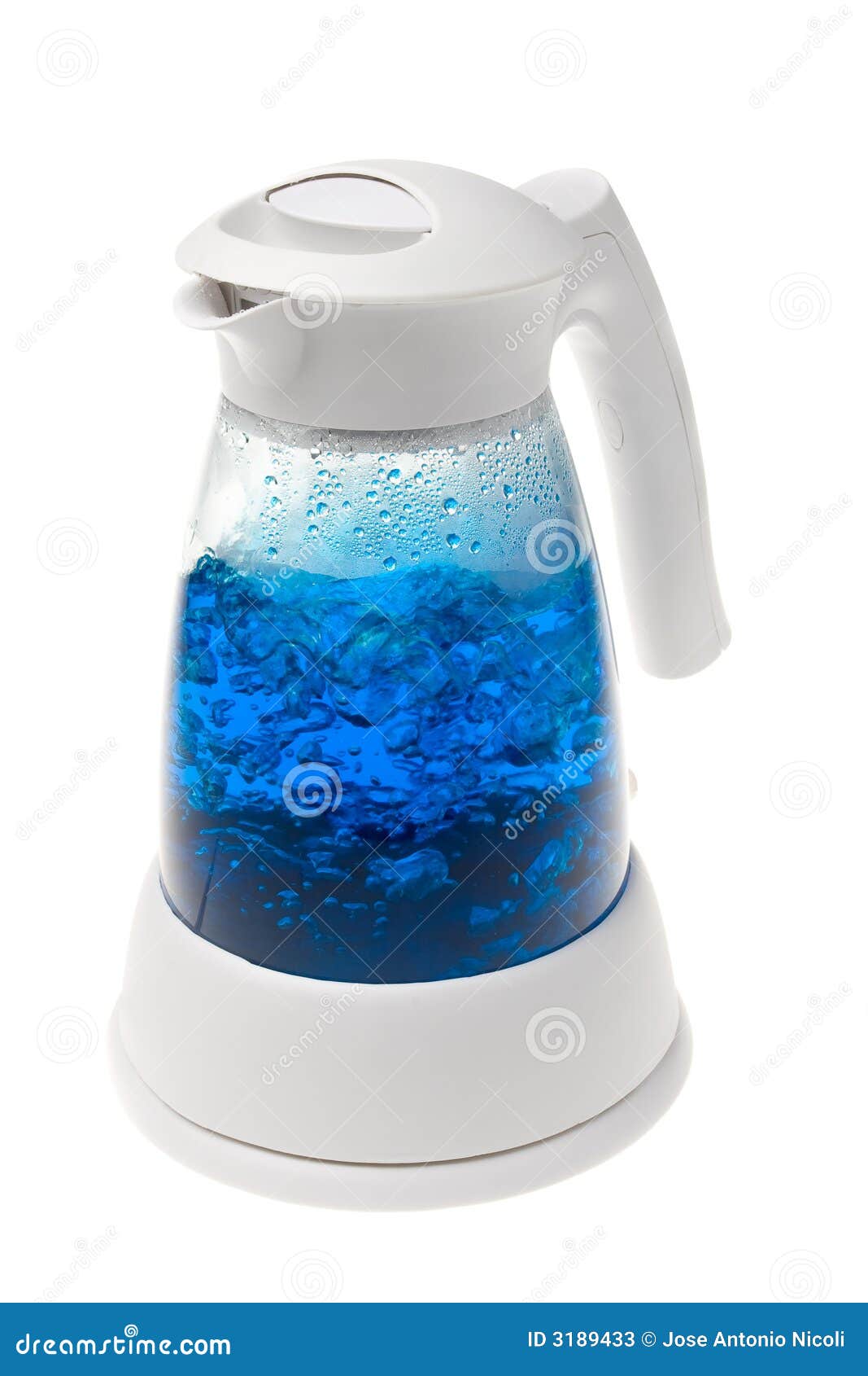 Hot Pot, Boiling Blue Water Stock Image - Image of water, bubbling: 3189433