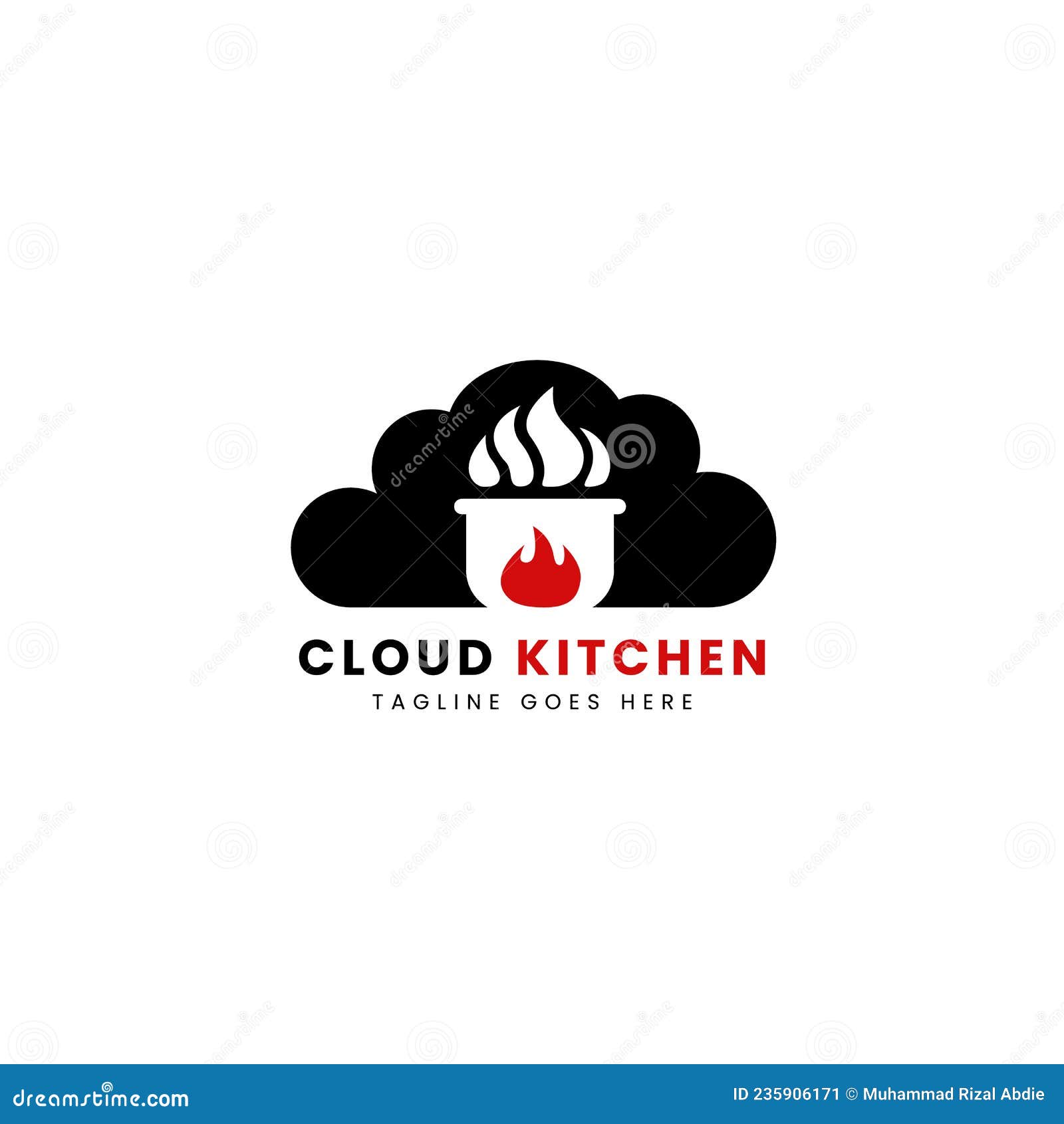 Cloud Kitchen Concept Illustration Cartoon Vector | CartoonDealer.com ...
