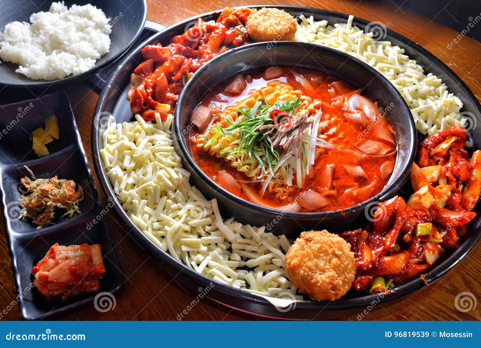 Hot pot combo stock image. Image of grill, food, barbecue - 96819539