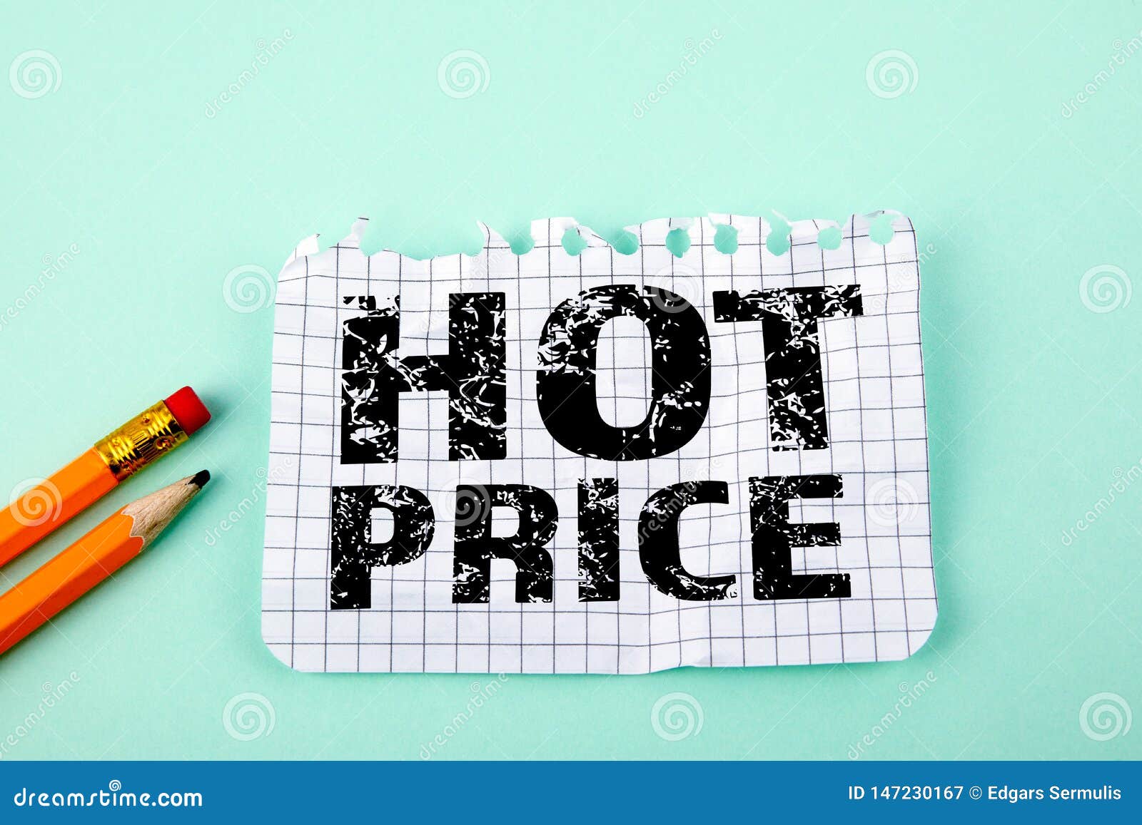 HOT PRICE, Business Concept Stock Image - Image of market ...