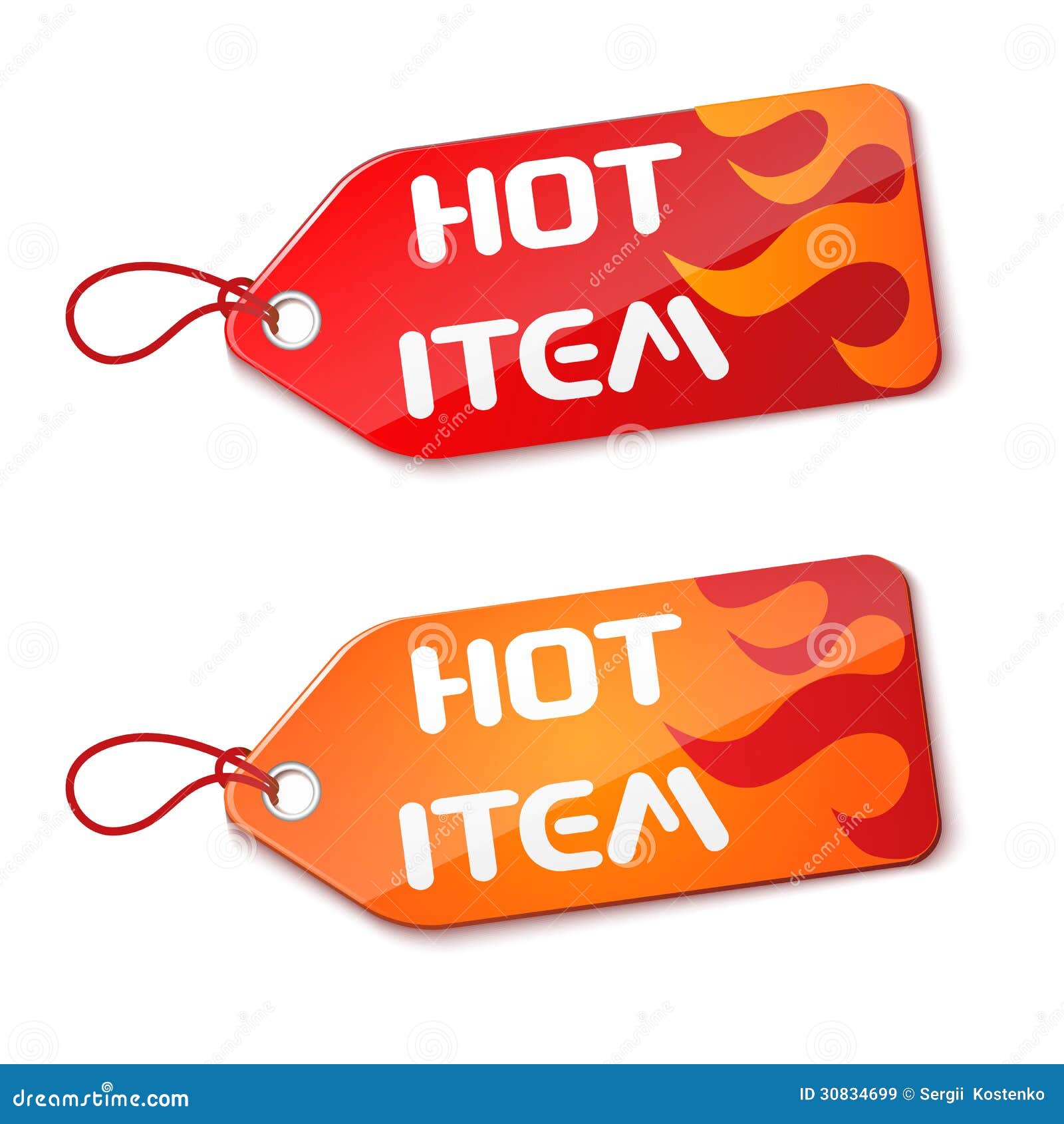 Hot price labels with fire stock vector. Illustration of label - 30834699