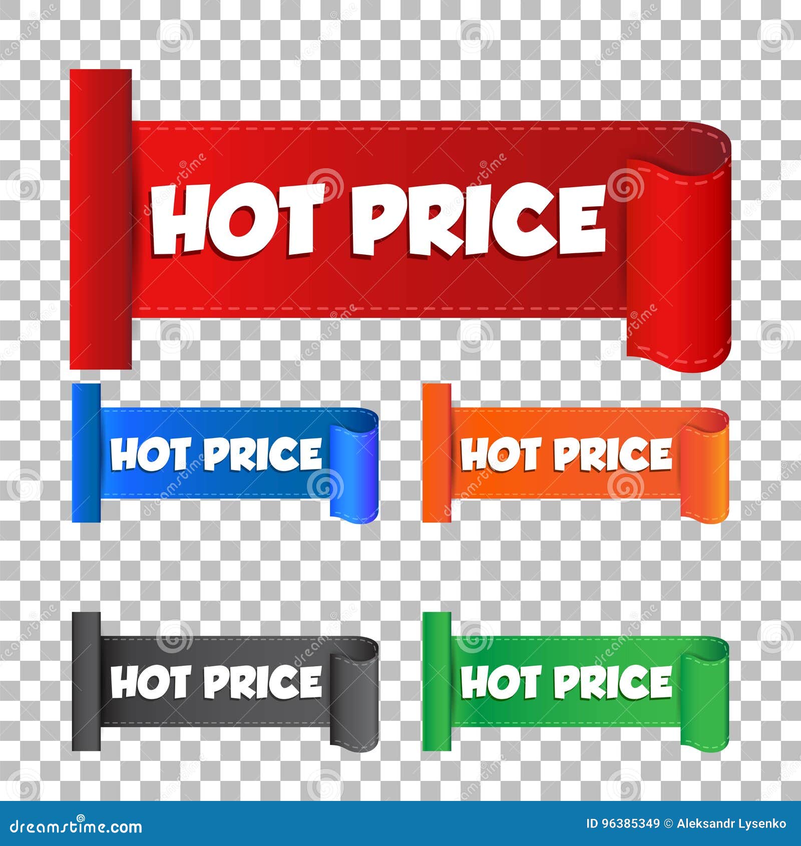 Hot Price Sticker. Label Vector Illustration on Backgro Stock Vector ...