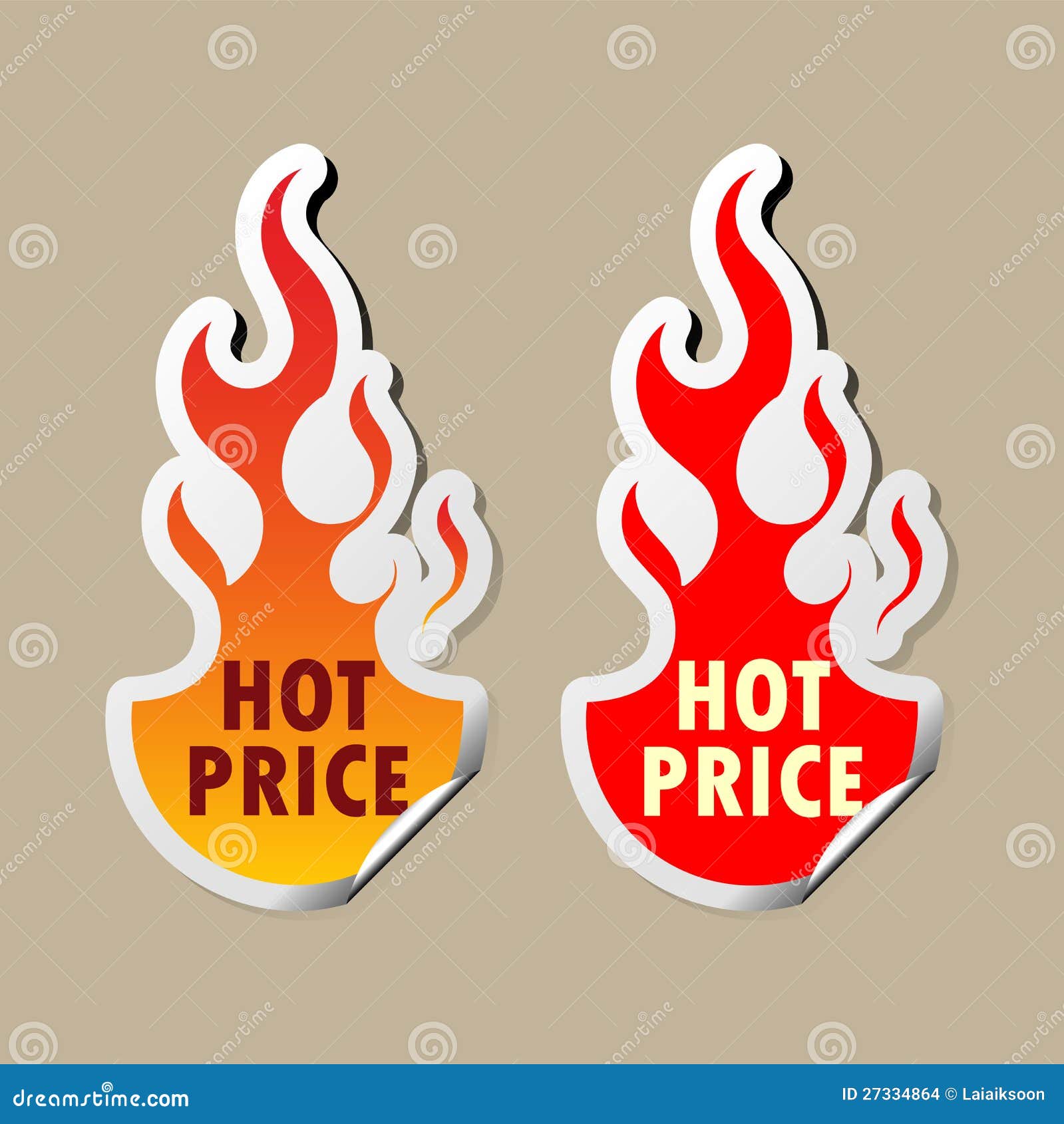 Hot price stickers stock vector. Illustration of badge - 27334864