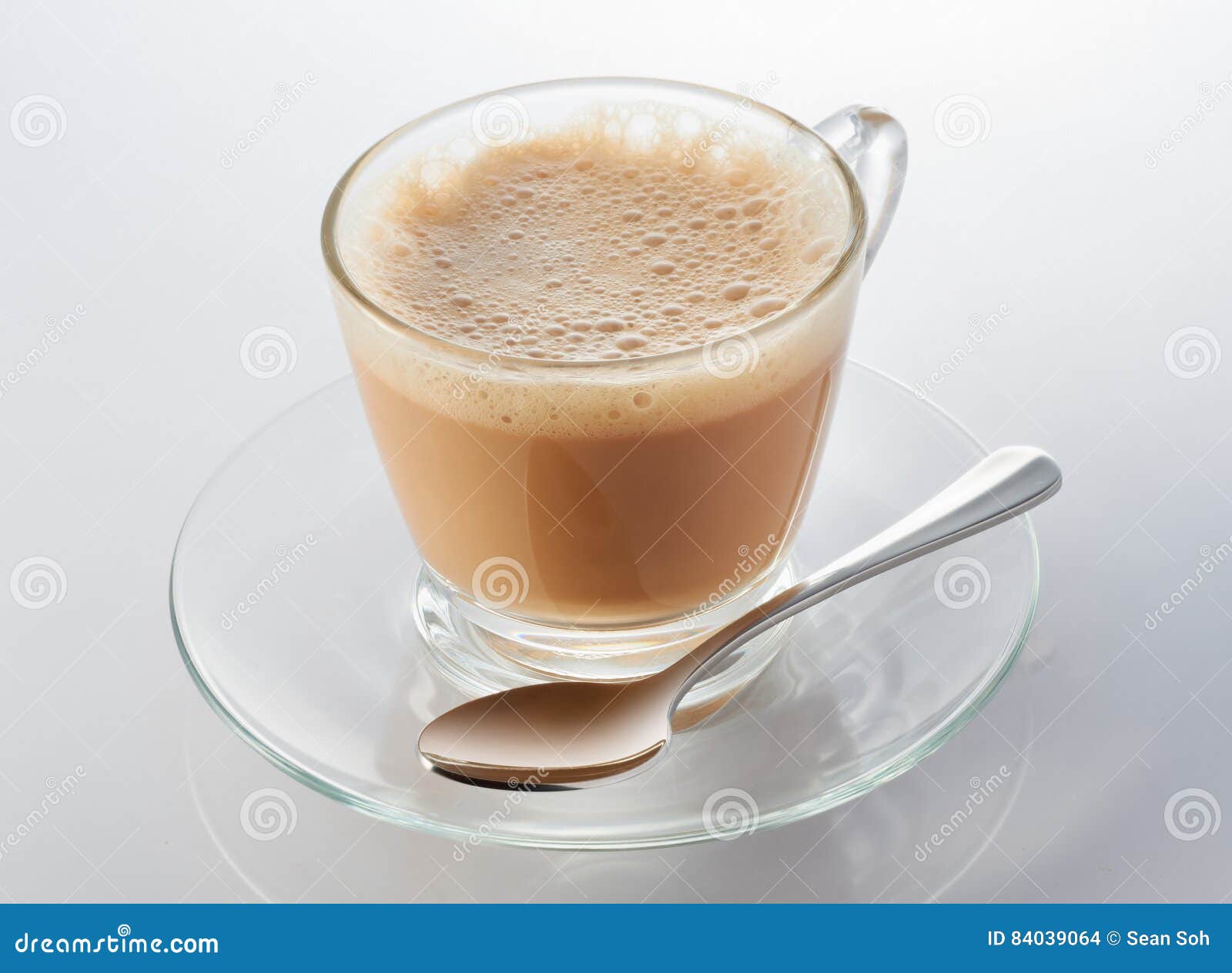Teh Tarik Or Pulled Tea Is A Famous Sweet Milk Tea In Malaysia Stock ...