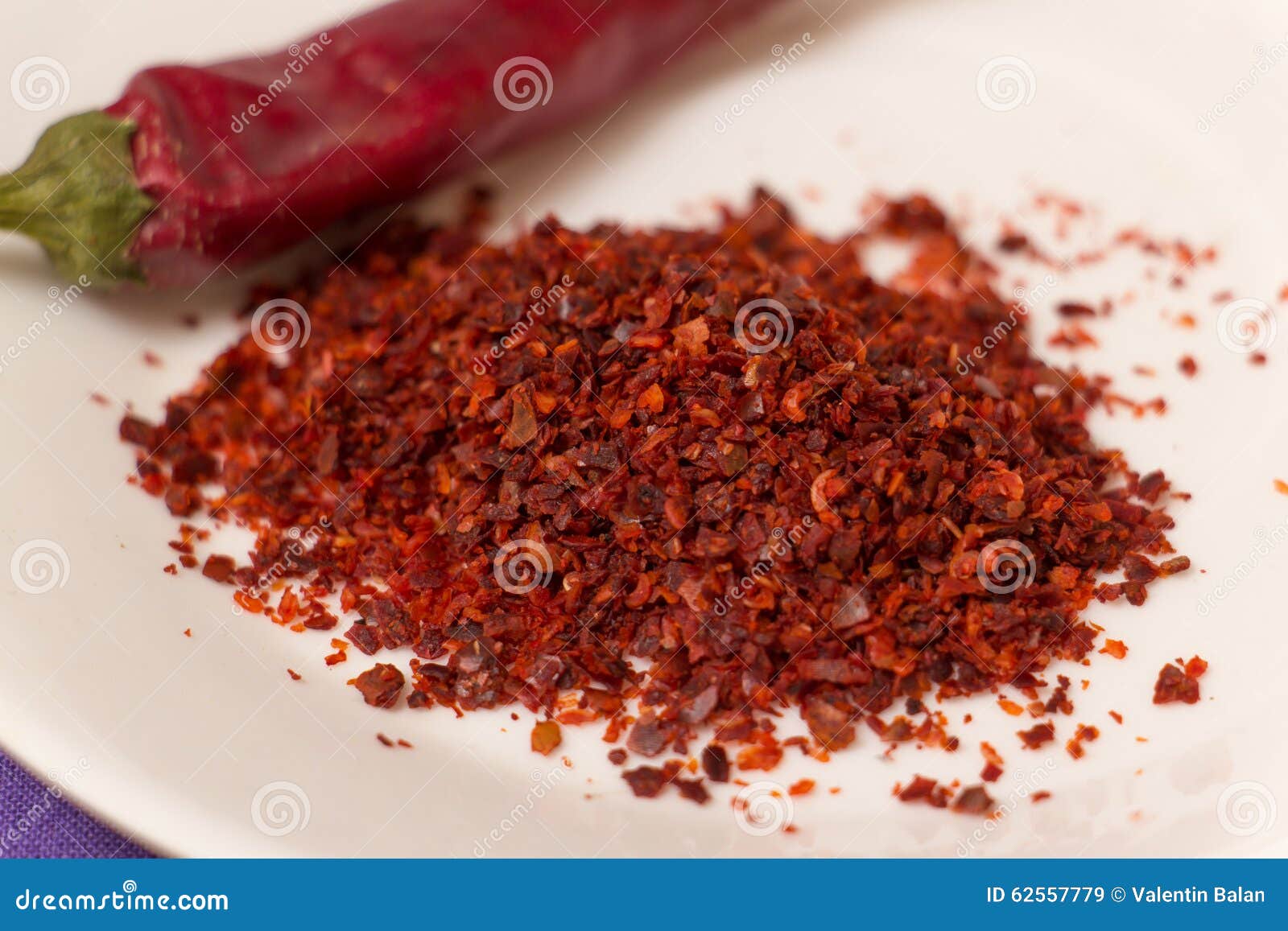 Hot Red Chilli Pepper Crushed Stock Image - Image of culture, burning ...