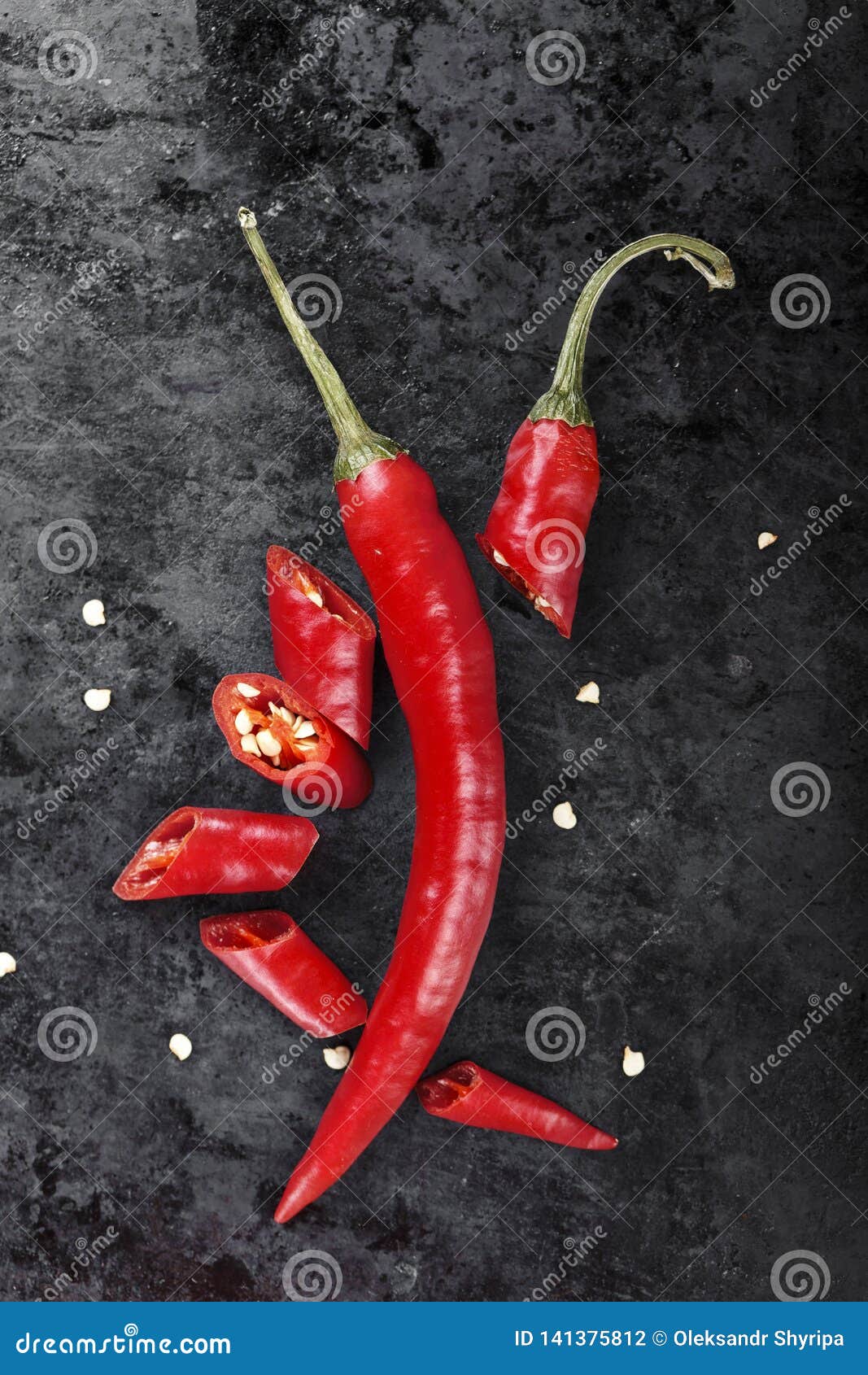 Hot red pepper stock photo. Image of color, ripe, natural - 141375812
