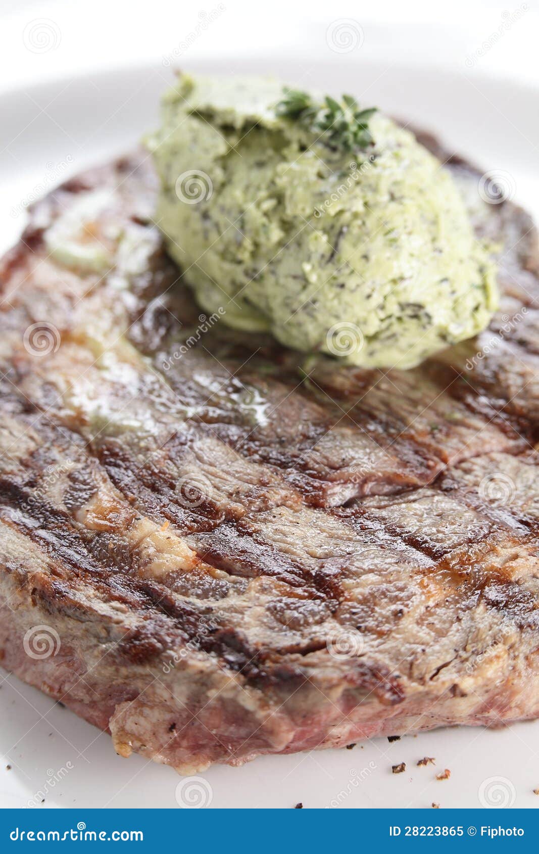 Hot roasted peace of meat stock image. Image of plate - 28223865