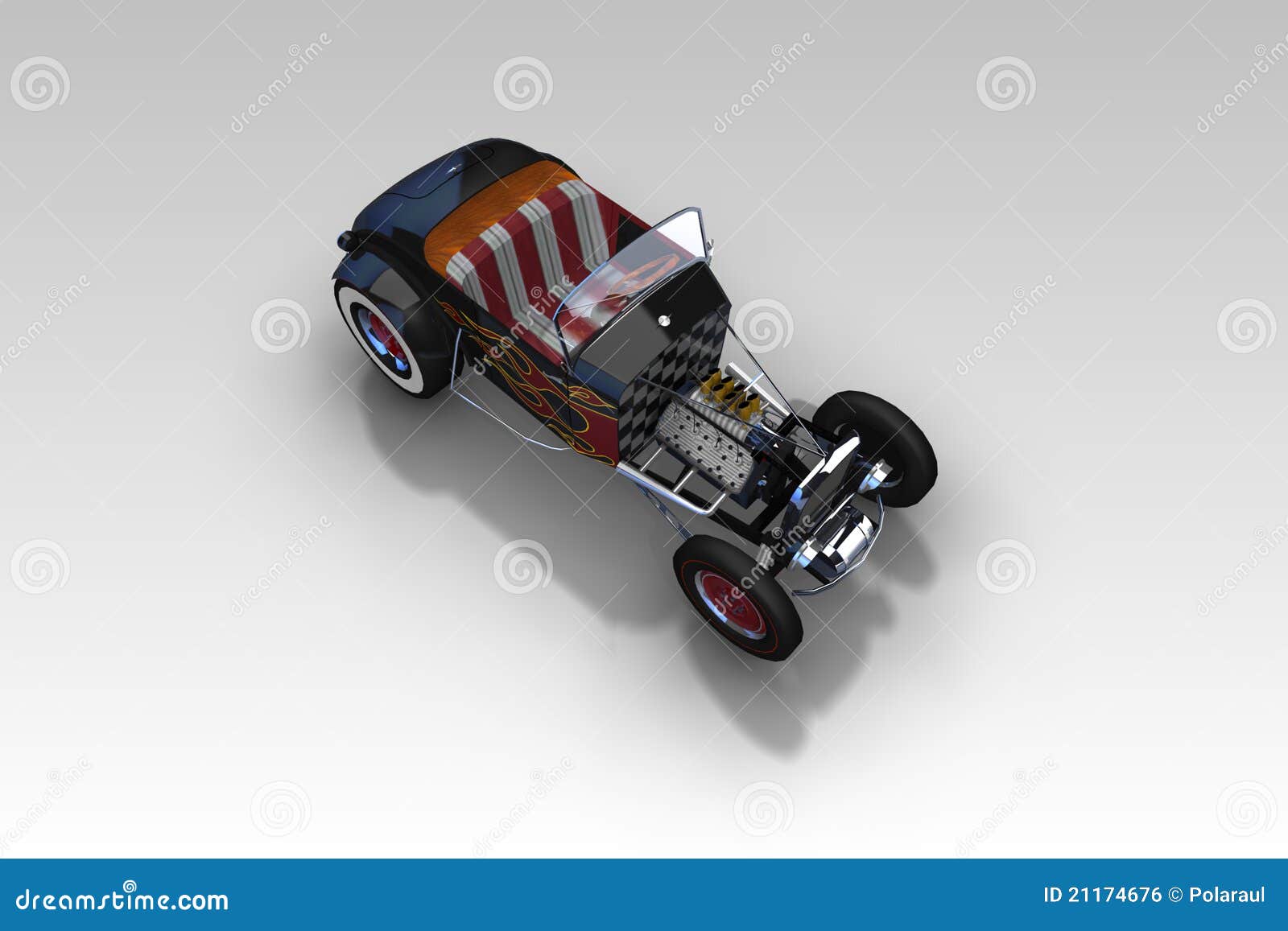 Hot Rod stock illustration. Illustration of auto, vintage - 21174676