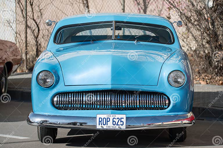Hot Rod Based on a 1949 Ford Editorial Stock Image - Image of vintage ...