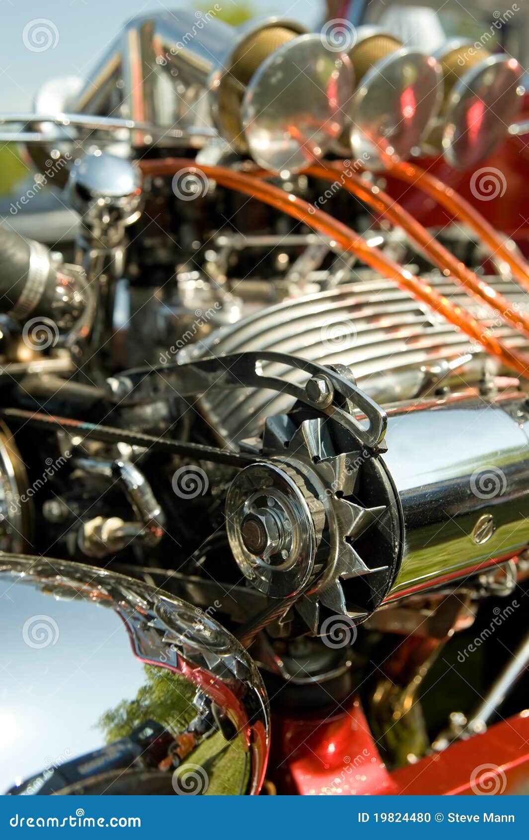 Hot-rod engine stock photo. Image of parts, racing, motorsport - 19824480
