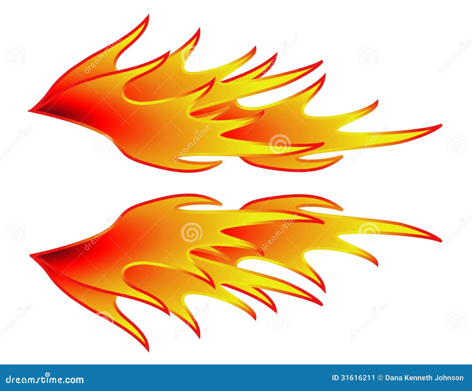Hot Rod Flames Clip Art