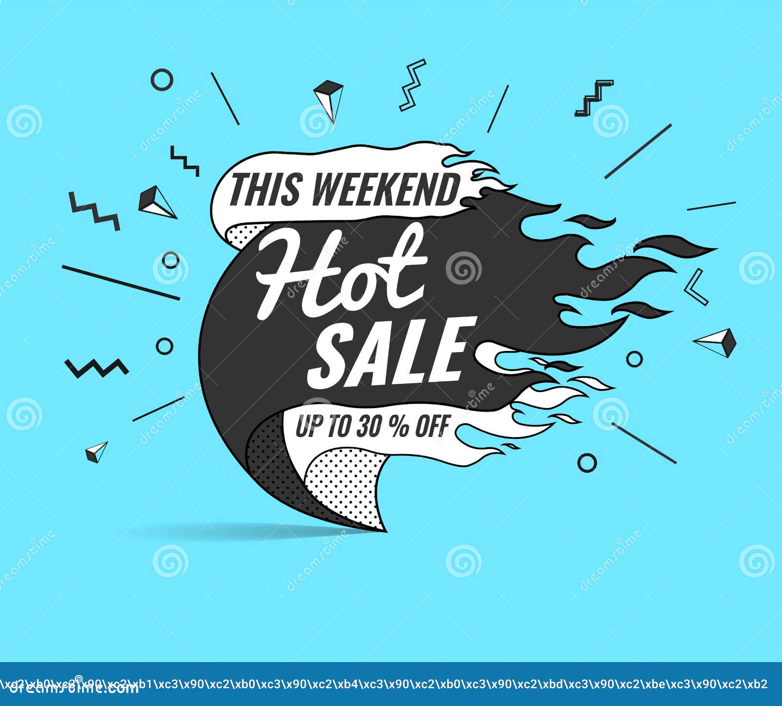 Hot Sale, Super, Weekend Special Offer. Stock Vector - Illustration of ...