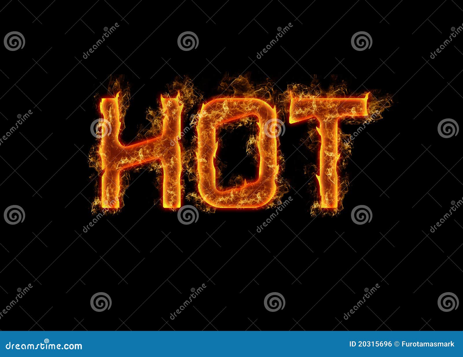 Hot Sign stock illustration. Illustration of offer, deal - 20315696
