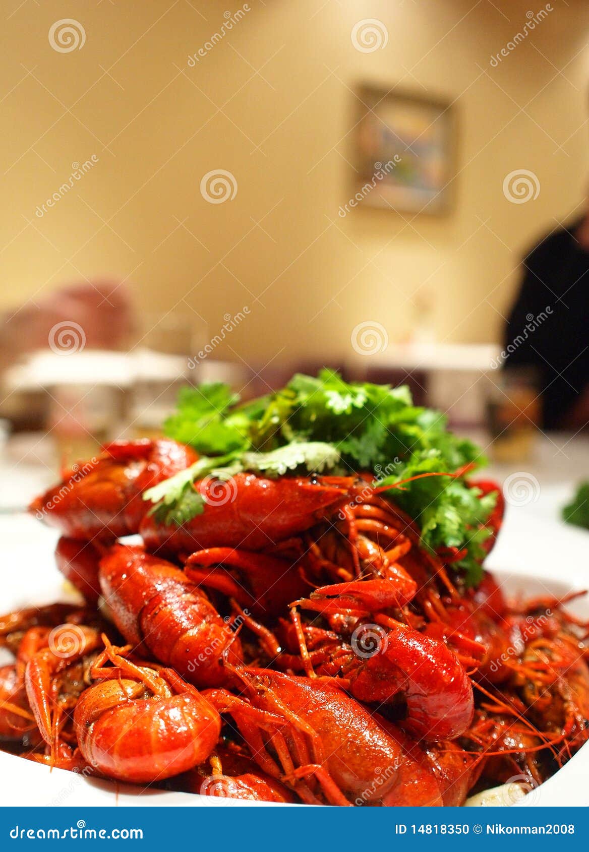 Hot and Spicy Crayfish stock photo. Image of cuisine - 14818350