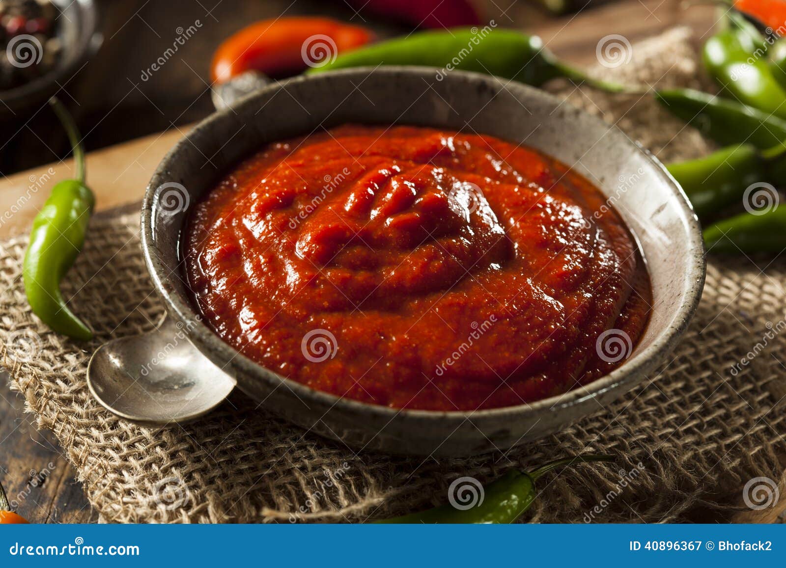 Hot Spicy Red Sriracha Sauce Stock Image - Image of seasoning, organic ...