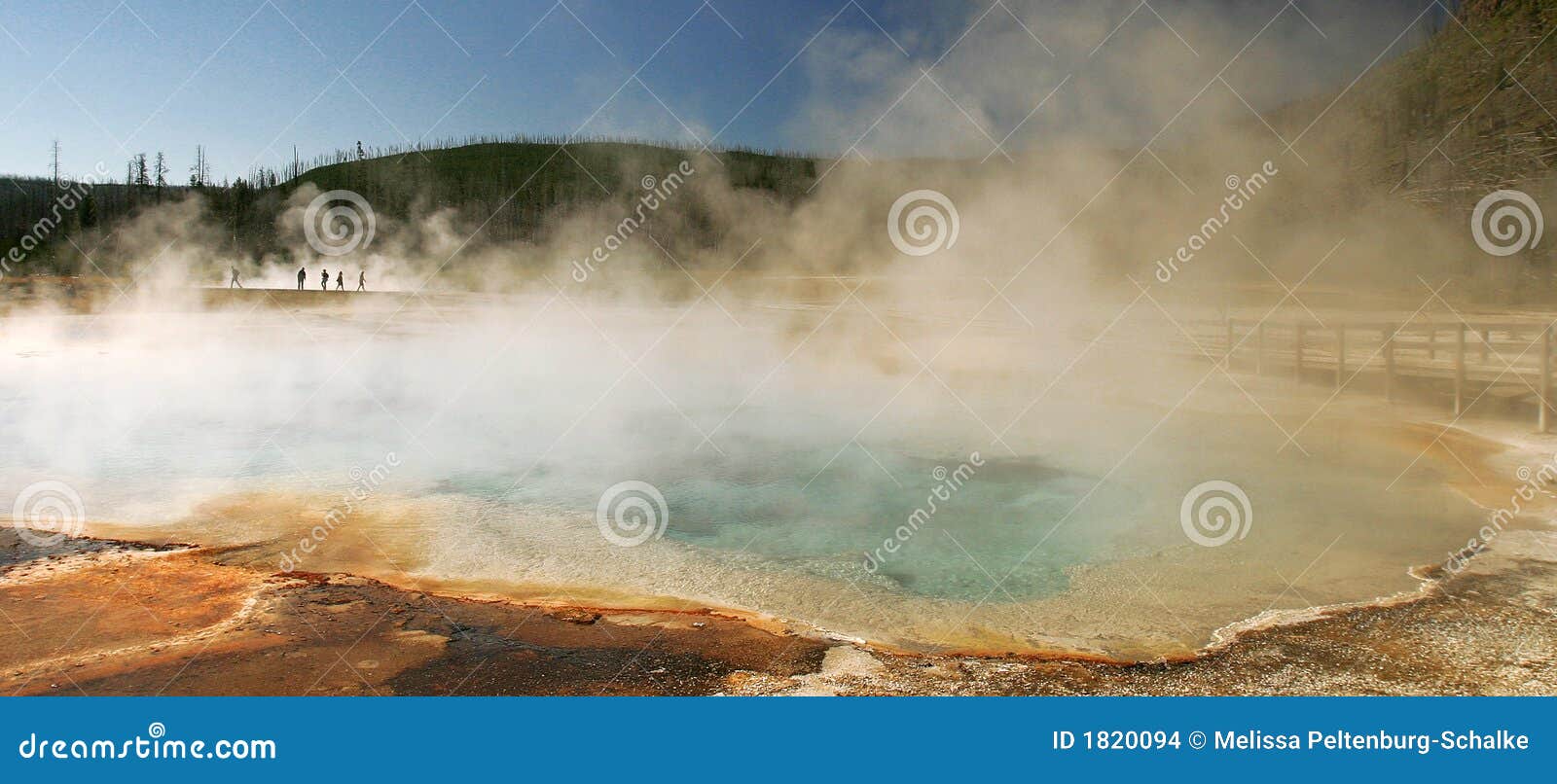Hot spring stock photo. Image of tourists, colors, colourful - 1820094