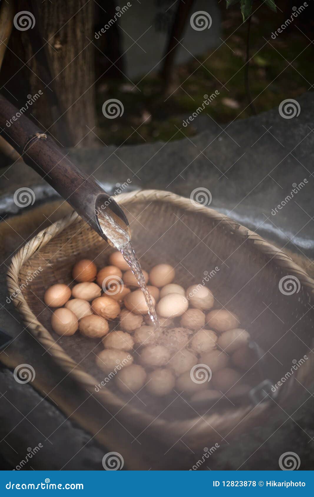 Hot spring boiled eggs stock photo. Image of healthy - 12823878