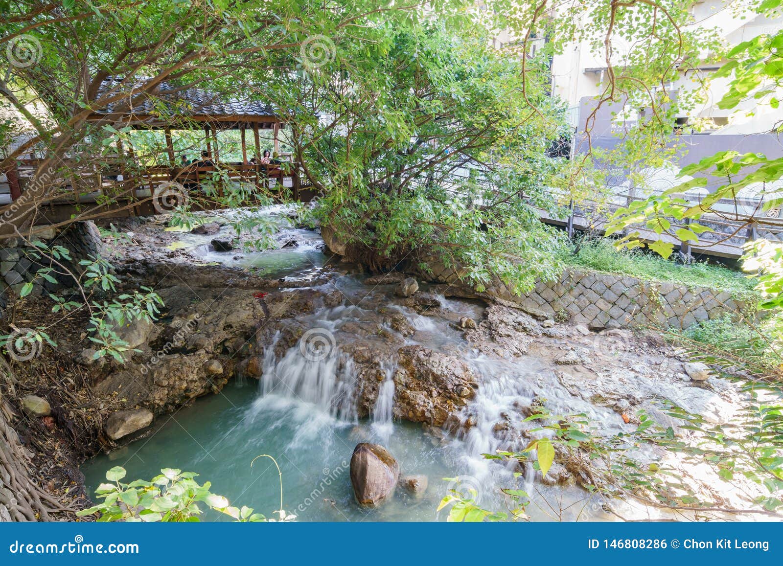 The Hot Spring River of Beitou Area Editorial Photo - Image of ...