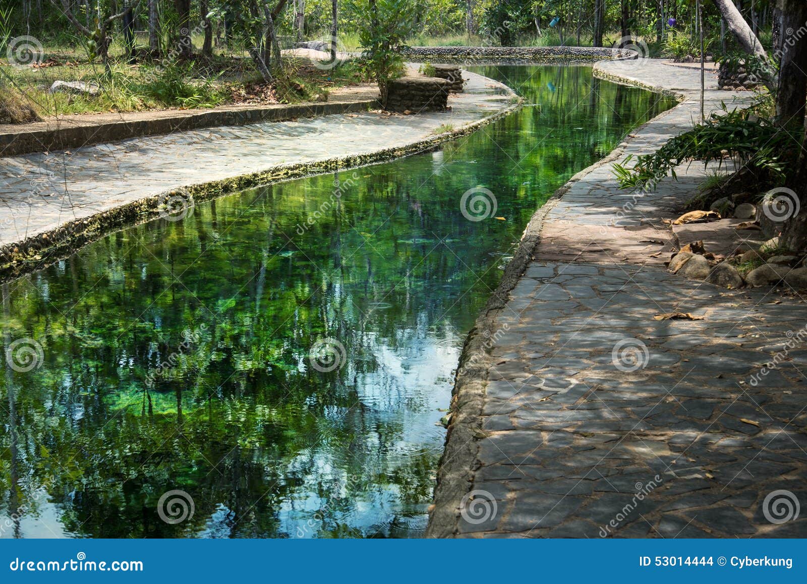 Hot spring well stock photo. Image of geyser, volcano - 53014444