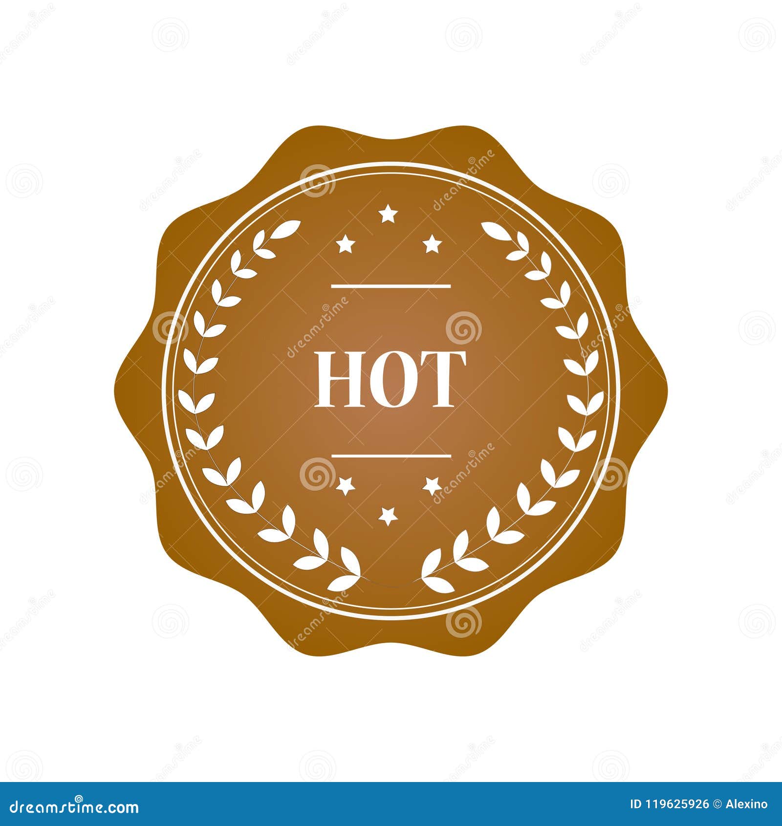Hot stamp illustration stock vector. Illustration of rubber - 119625926
