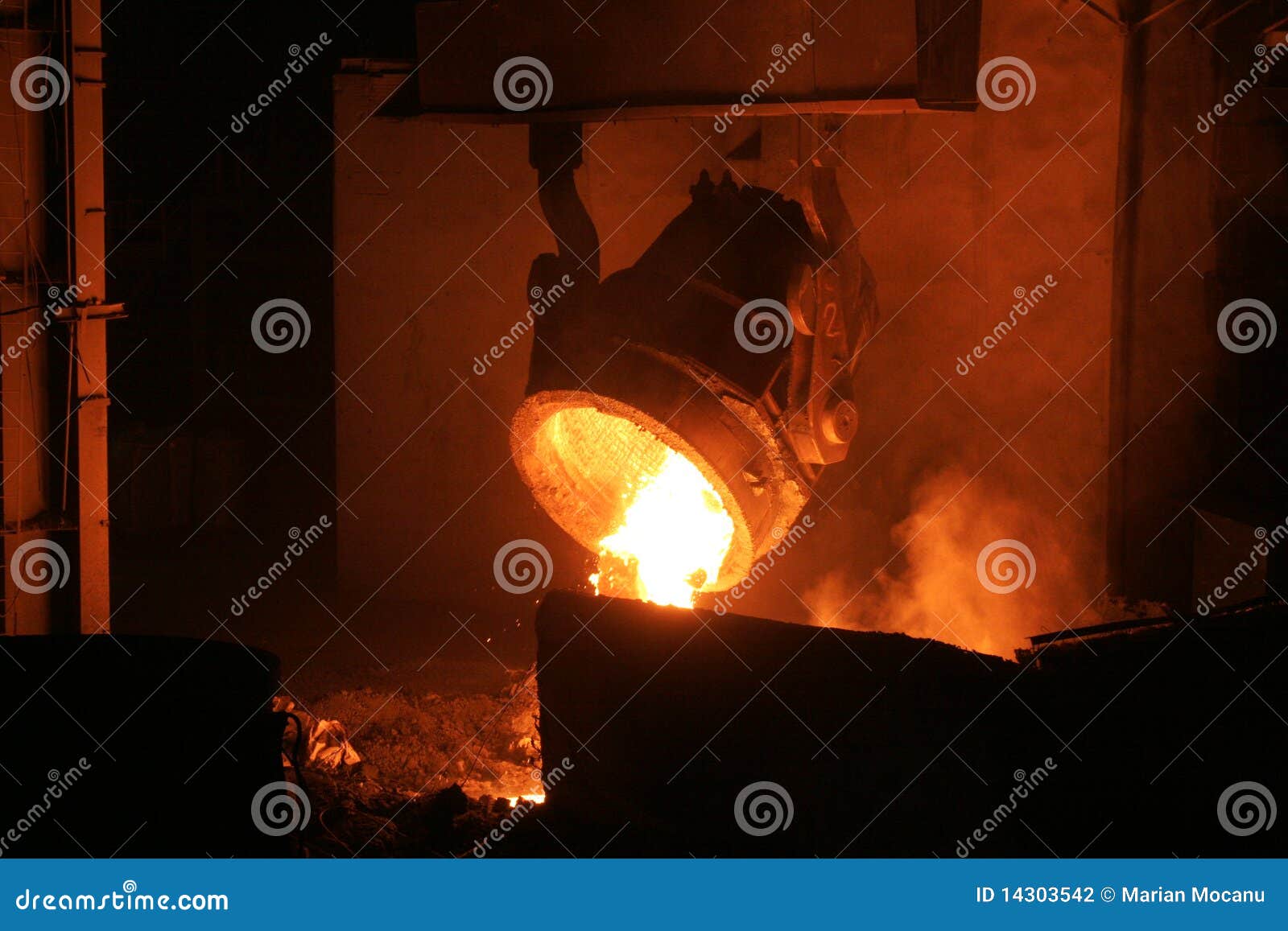Hot steel stock photo. Image of steel, shapes, forge - 14303542