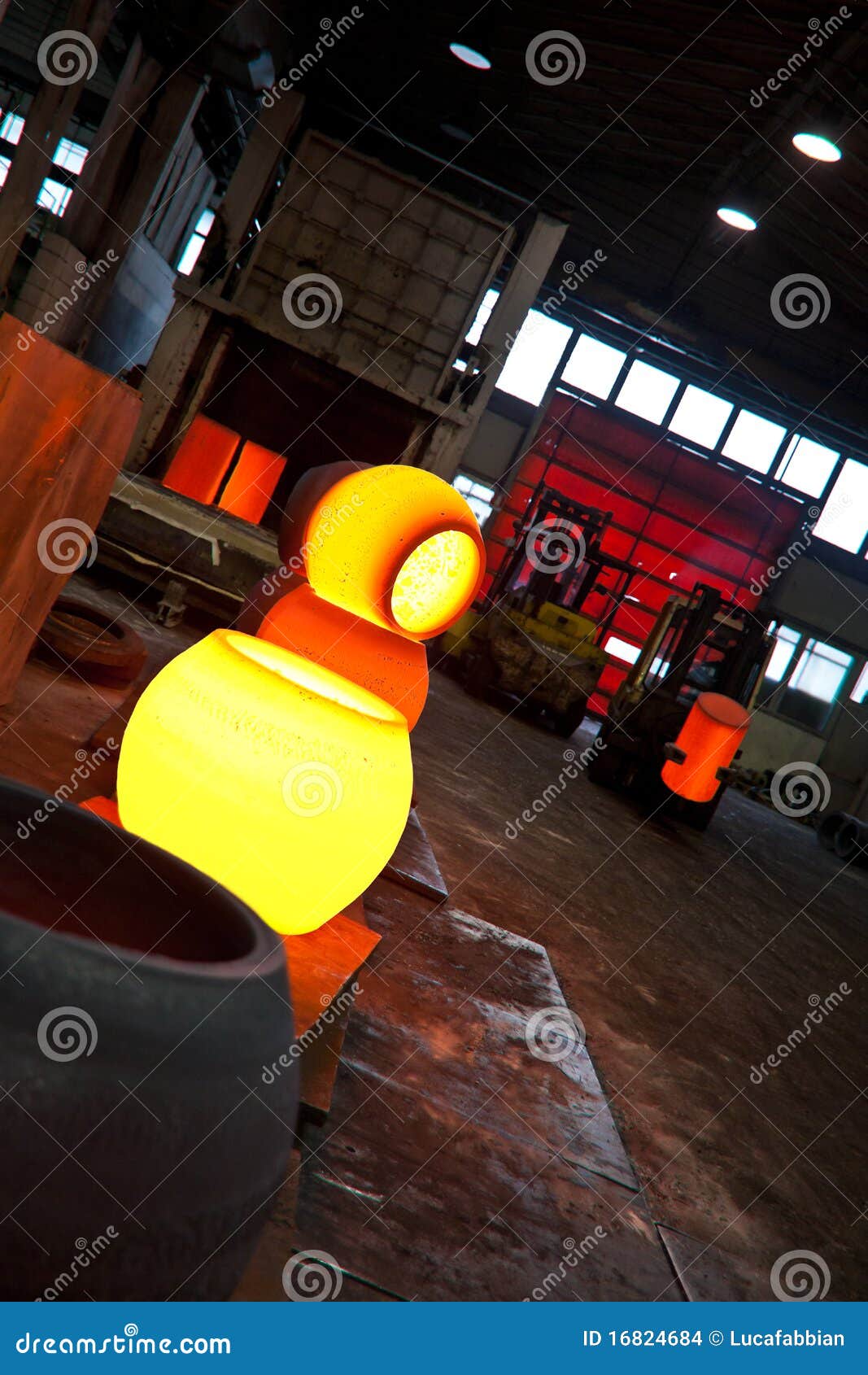 Hot steel spheres stock photo. Image of color, equipment - 16824684