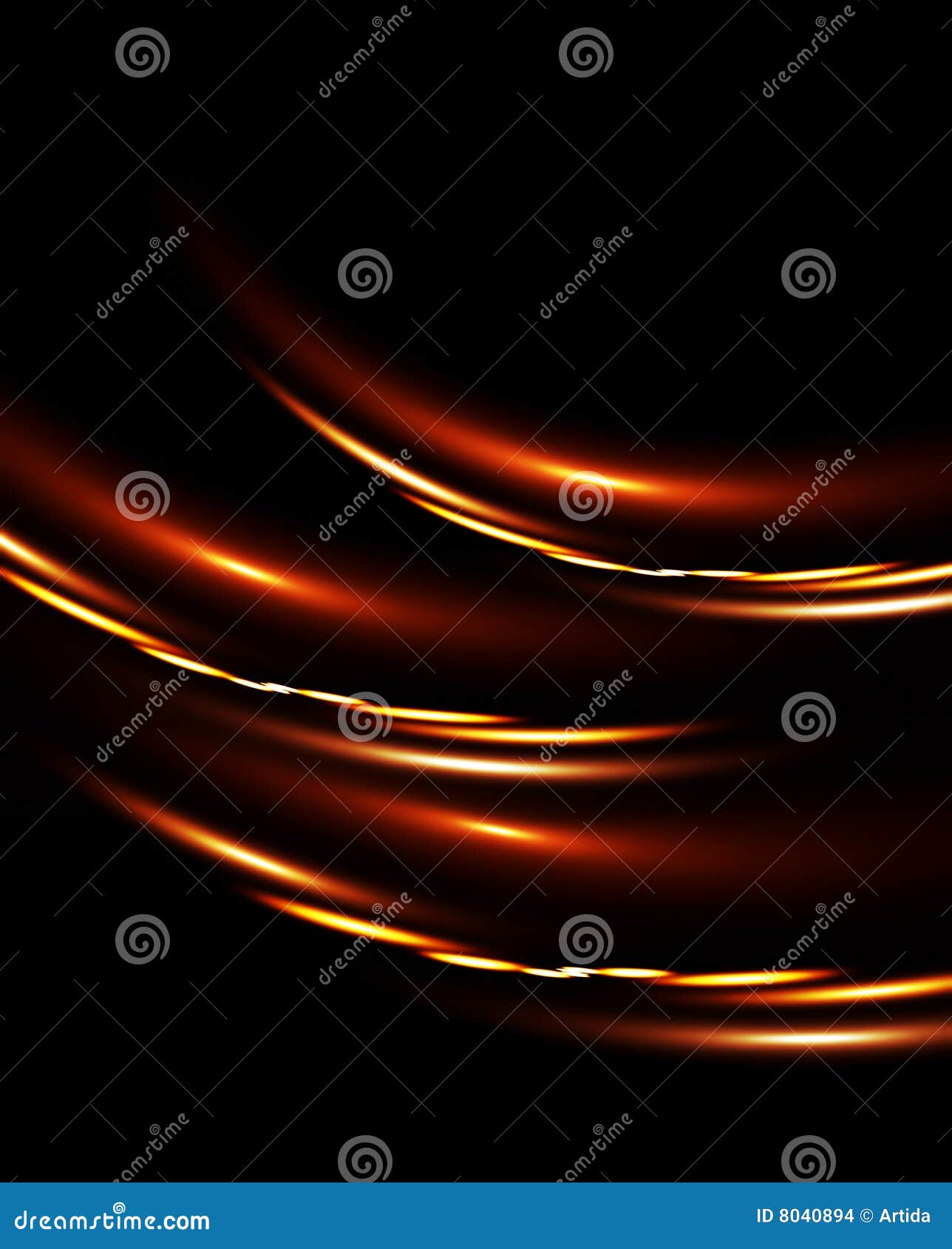 Hot streams stock illustration. Illustration of delicate - 8040894