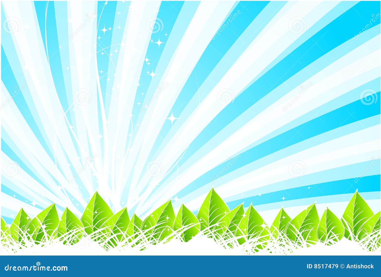 Hot summer background stock vector. Illustration of plant - 8517479